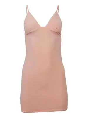 Fleur Du Mal Le Stretch Slip Dress - Neutrals