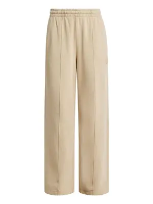 Lacoste Wide-leg Track Pants - Neutrals