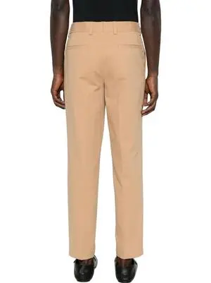 BOSS Pressed-crease Trousers - Neutrals