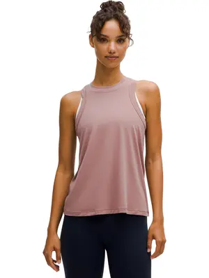 Lululemon Lululemon Jersey Training Tank Top Twilight Rose