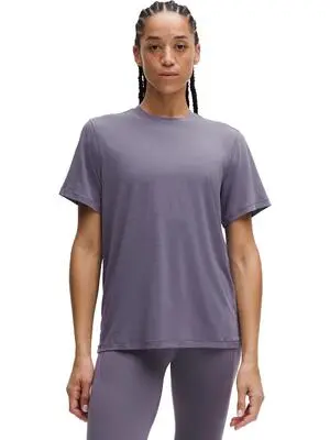 Lululemon Lululemon Jersey Training Short-Sleeve Shirt Grape Mist