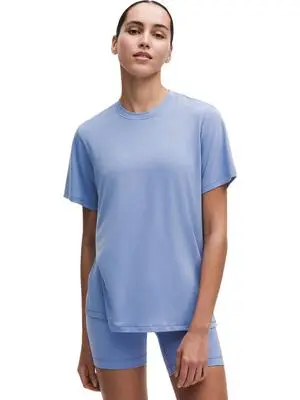Lululemon Lululemon Jersey Training Short-Sleeve Shirt Prep Blue