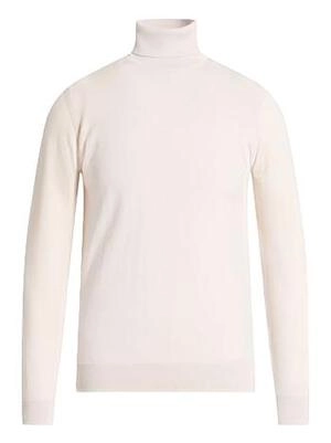 Alpha Studio ALPHA STUDIO Light Merino Wool Turtleneck Light Grey