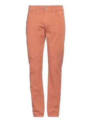 JECKERSON Tapered Leg Twill Pants - Brick