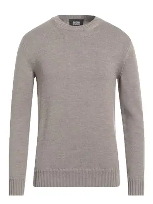 Alpha Studio Merino Wool Sweater Beige