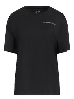 EA7 EA7 Logo-Print T-Shirt Black