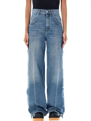 Stella McCartney Wide Leg Jeans - Blue