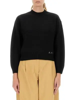 A.p.c. Pullover Sweater - Black