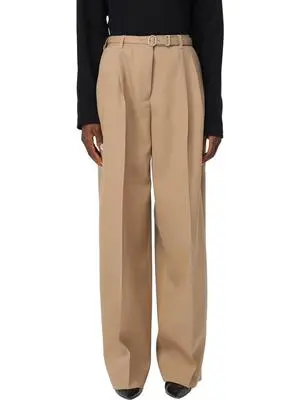 JIL SANDER Tailored Wide Leg Trousers - Beige