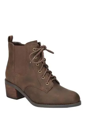 BELLA VITA Bella Vita Bismark Lace-Up Bootie Brown