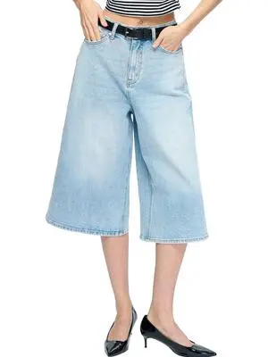 BAYEAS Timothy Denim Bermuda Shorts - Cornflower Azure