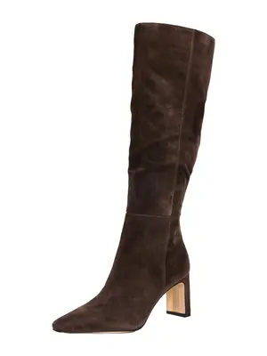 Sam Edelman Sylvia Boots - Chocolate Brown