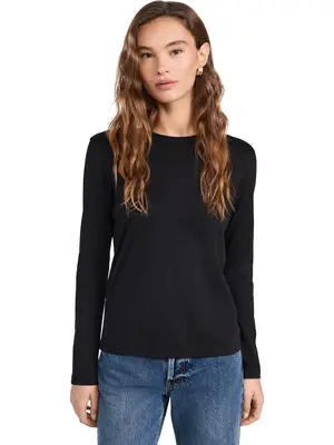Sold Out NYC Long Sleeve Crewneck Tee - Black