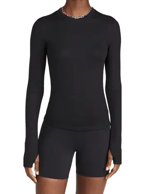 SPLITS59 Splits59 Louise Ribbed Long Sleeve
