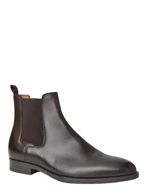 Bruno Magli Martin Leather Chelsea Boot Brown