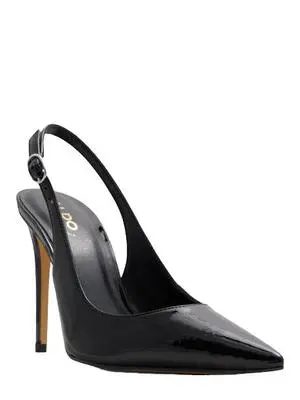 Aldo Stessy Slingback Pointed Toe Pump - Black