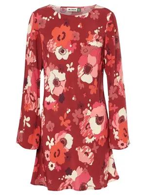 Rixo Ridley Floral Minidress - Red