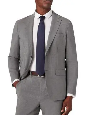 Mizzen+main Fresco Suit Jacket Solid - Medium Grey