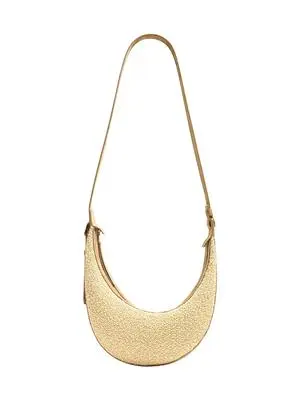 Khaite Augustina Small Raffia Crossbody Bag Neutral