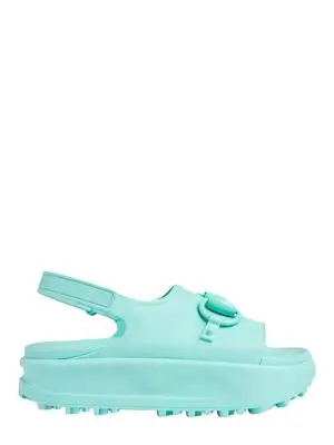 Gucci Interlocking G Platform Sandals - Blue