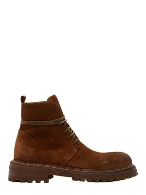 Marsèll Carrucola Suede Boots - Brown