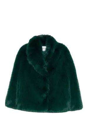 STAND STUDIO Hunter Faux Fur Jacket - Green