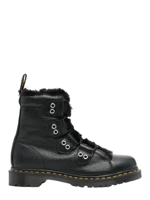 Dr. Martens Milled Ankle Boots - Black