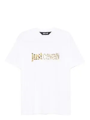 Just Cavalli Logo-print T-shirt - White