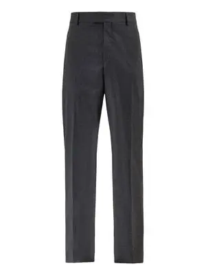 SALVATORE FERRAGAMO Ferragamo Mélange-Effect Trousers