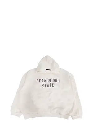Fear Of God Fleece Hoodie - White