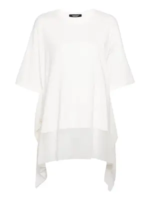 UNDERCOVERISM Asymmetric T-shirt - White