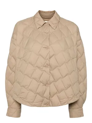 JNBY A-line Short Down Jacket - Brown