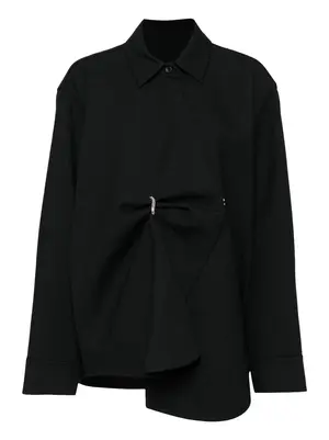 JNBY Oversized Buttoned Shirt Jacket