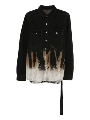 RICK OWENS Denim Overshirt