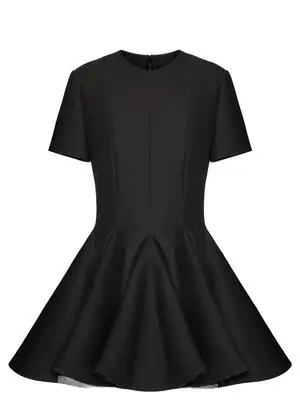VALENTINO Crepe Couture Mini Dress