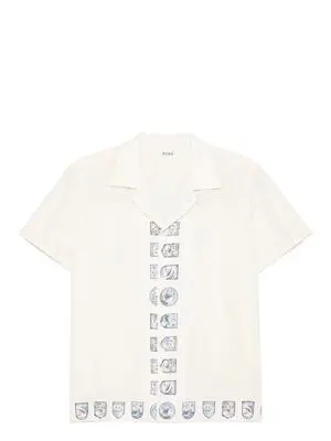 BODE Ski Season Shirt Neutrals