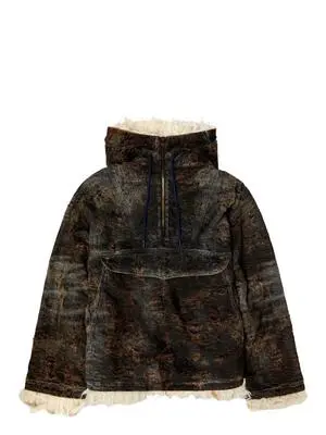 DIESEL® D-arak-fsf Coated Jacquard Denim Jacket - Black
