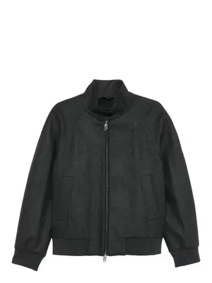 Fendi Felted Bomber Jacket - Grey