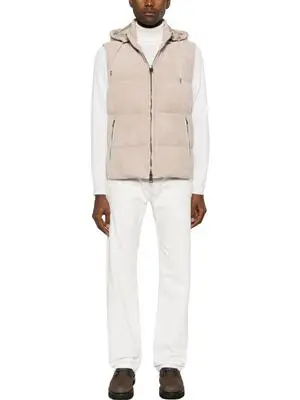 Herno Padded Gilet - Neutrals