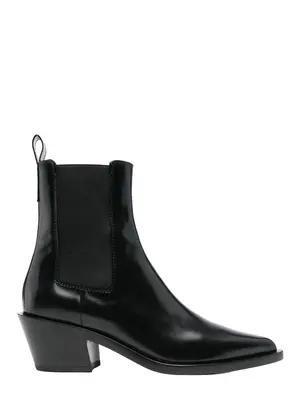 GIANVITO ROSSI 45mm Wylie Chelsea Boots - Black