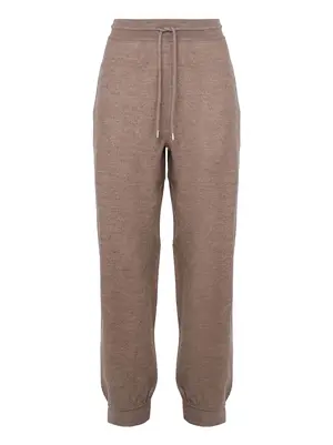 Loro Piana Virgin Wool Track Pants - Brown