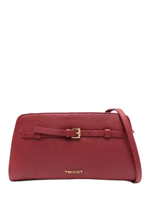 TWINSET Logo-lettering Cross Body Bag - Red