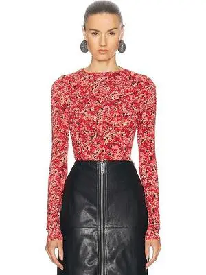 Isabel Marant Étoile Asna Top - Red