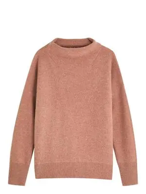 Vince Brushed Cashmere Jumper Rose