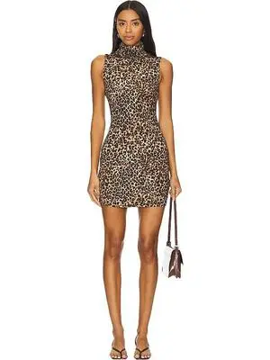 LOVERS AND FRIENDS Billie Mini Dress - Brown