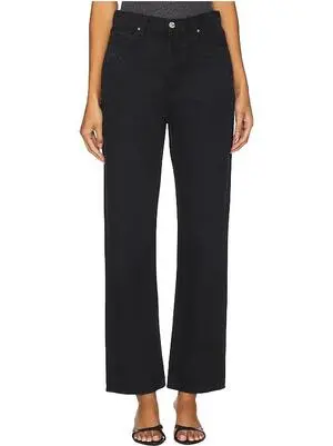 Paige Sawyer Straight Leg Jeans - Black