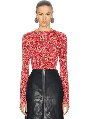 Isabel Marant Étoile Asna Top - Red