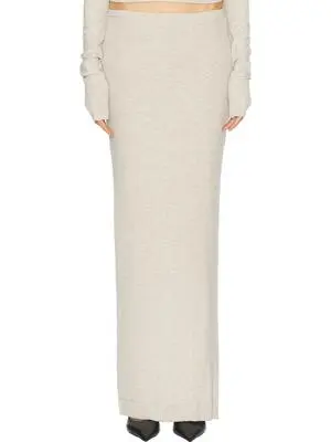 Eterne Eterne Emma Skirt Heather Oatmeal