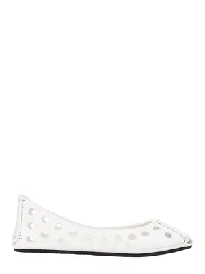 Alaïa Ballet Flat - Blanc Optique