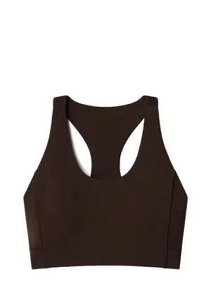 RHONE Revive Sports Bra - Dark Espresso